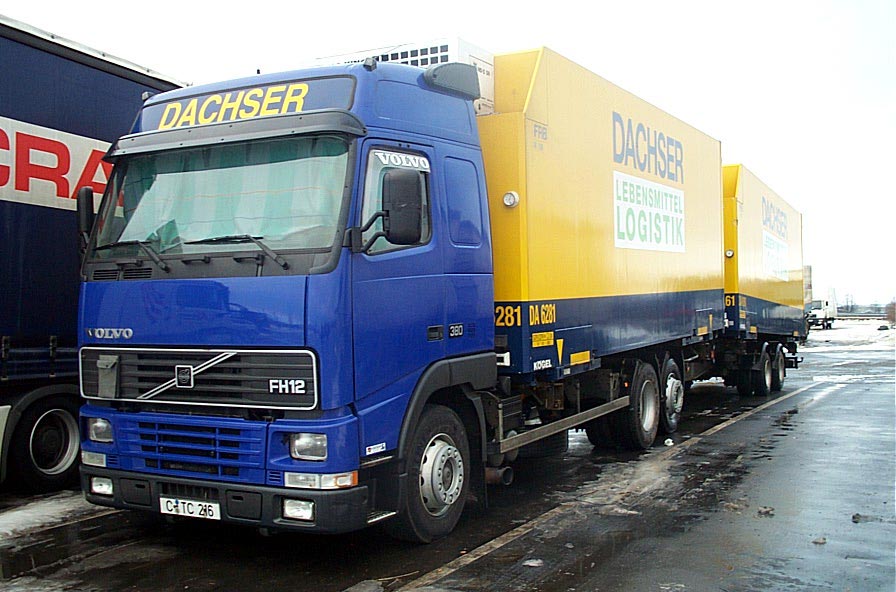 Lkw-Foto : Volvo FH 12 von Dachser, D - Kempten