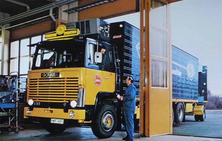 Lkw-Foto : Scania 140 von ASG, Schweden