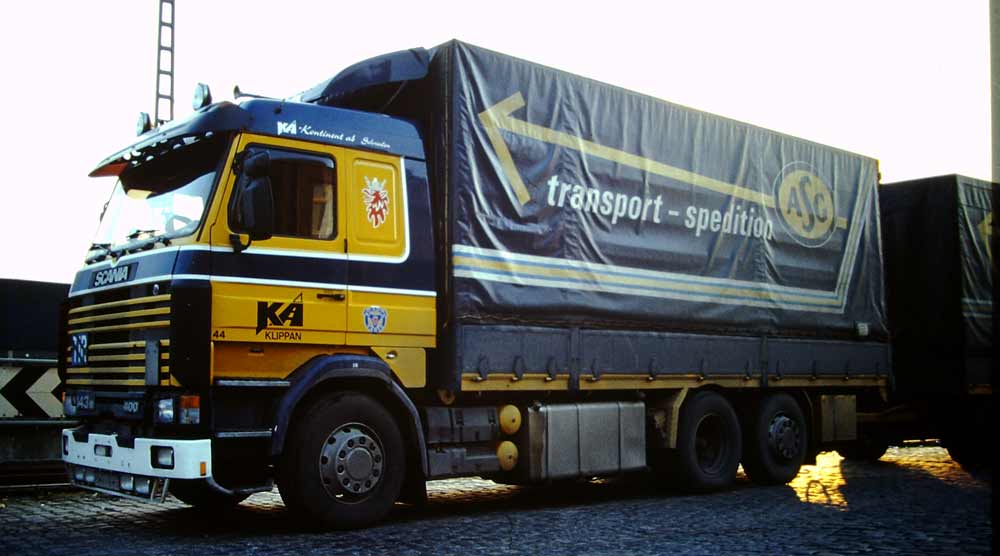 Lkw-Foto : Scania 143 von ASG, Schweden