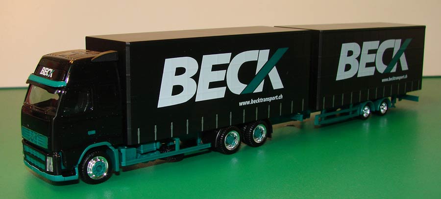 Herpa Modell-Lkw für Beck AG, Kreuzlingen