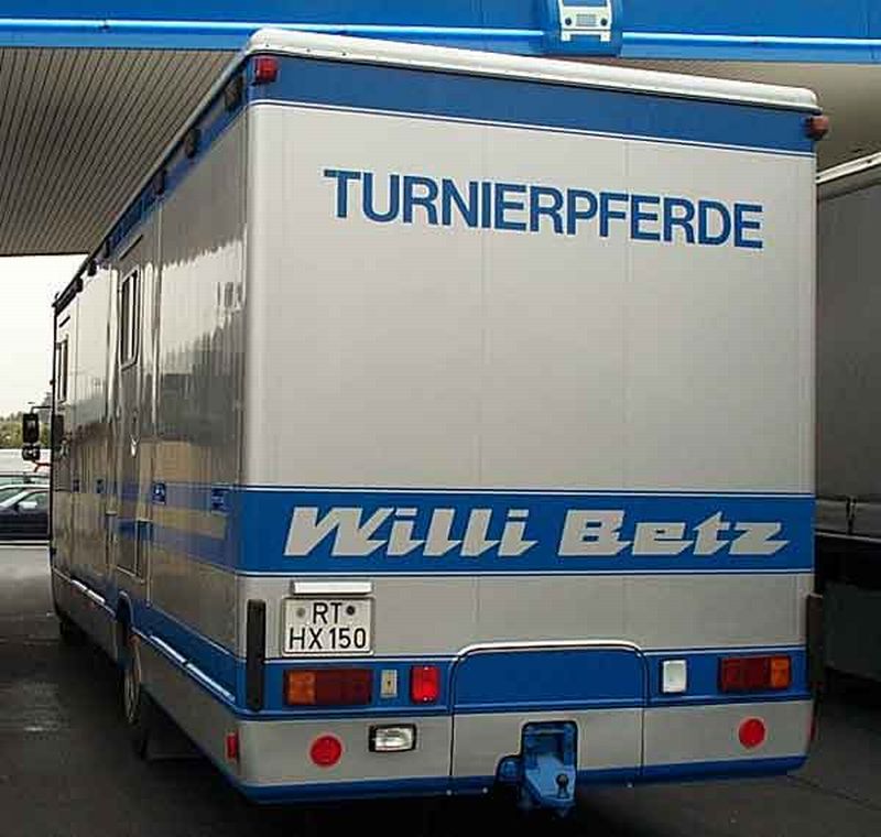 Lkw-Foto : MB 1320 von Willi Betz, D - Reutlingen