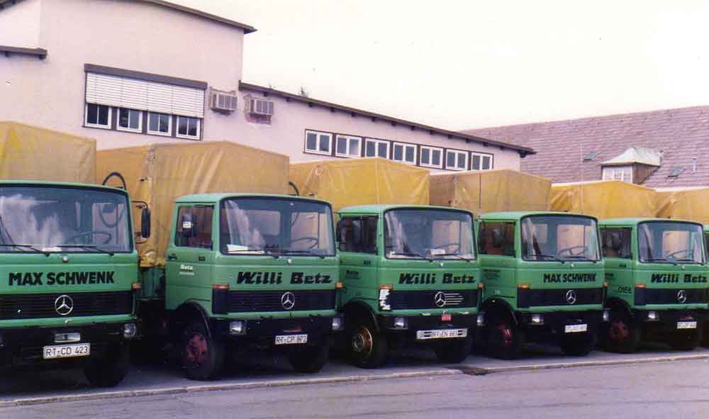 Lkw-Foto : MB 813 von Willi Betz, D - Reutlingen