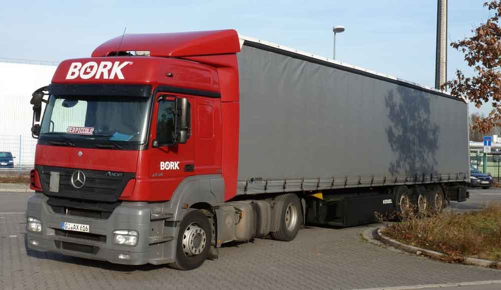 Lkw-Foto : MB Axor von Bork, D - Giessen