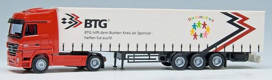 A W M Modell-Lkw für BTG Bavaria Transport GmbH, Langweid b. Augsburg