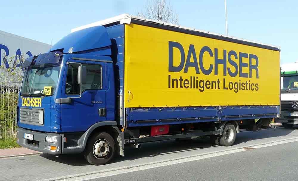 Lkw-Foto : MAN TGL von Dachser, D - Kempten