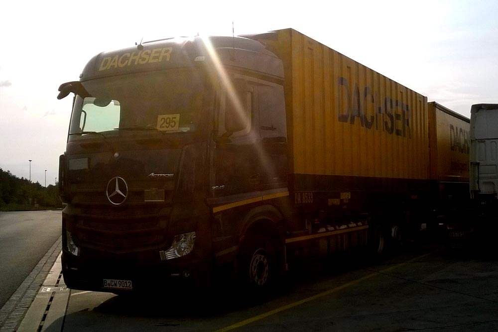 Lkw-Foto : MB Actros Bigspace von Dachser, D - Kempten