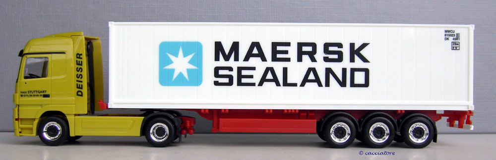 Herpa Modell-Lkw für Deisser Spedition, Stuttgart