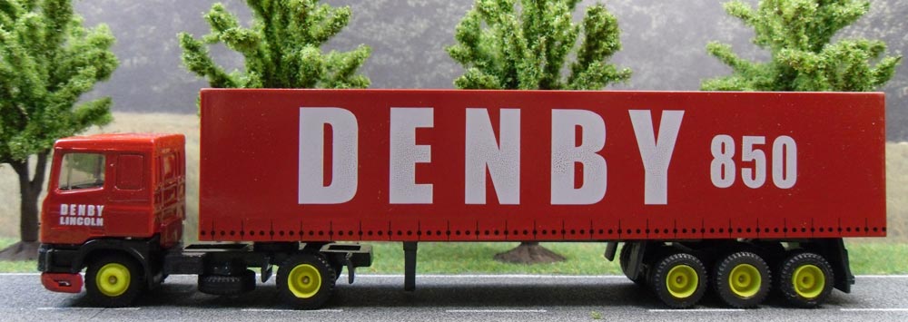 Schuco Modell-Lkw für Denby Transport, Lincoln