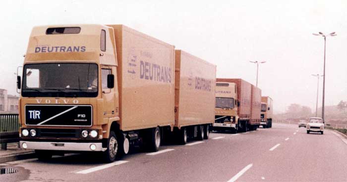 Lkw-Foto : Volvo F 10 von Deutrans, D - Berlin