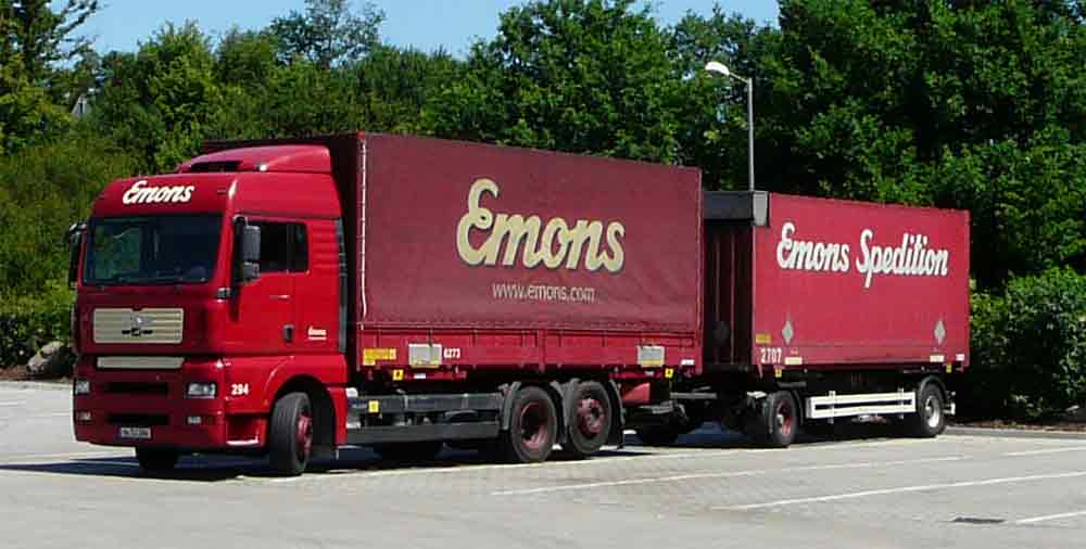 Lkw-Foto : MAN TG-A XLX von Emons, D - Köln