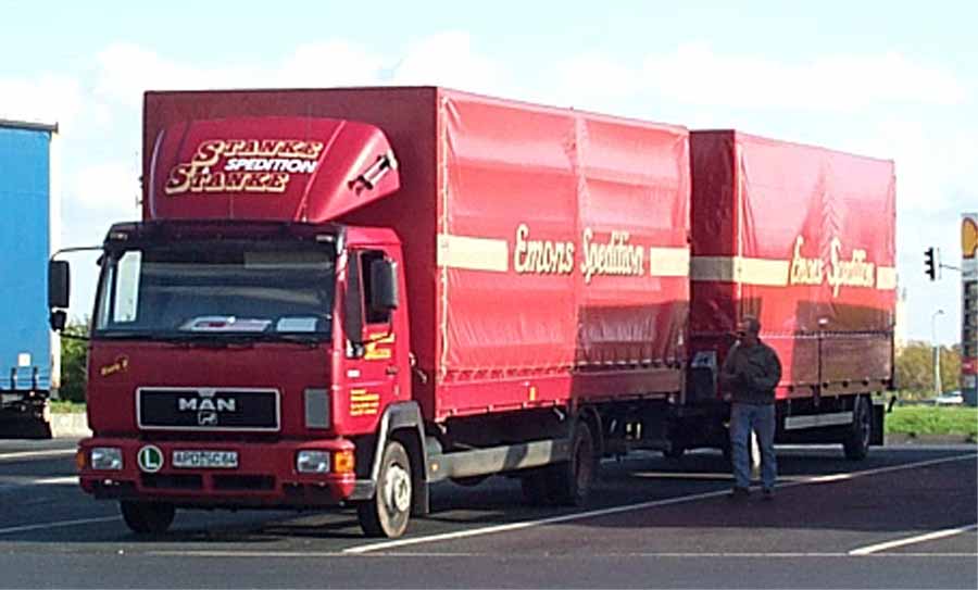 Lkw-Foto : MAN L 2000 von Emons, D - Köln