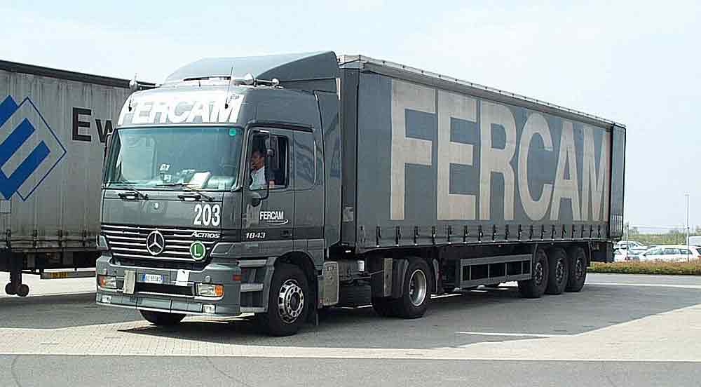 Lkw-Foto : MB Actros L von FERCAM, I - Bozen