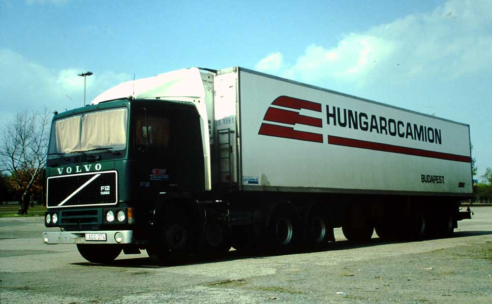 Lkw-Foto : Volvo F 12 von Hungarocamion, HR - Budapest
