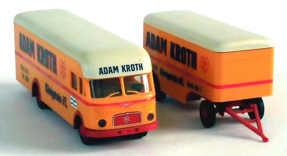 Brekina Modell-Lkw für AdamKroth, Königstein i.Ts