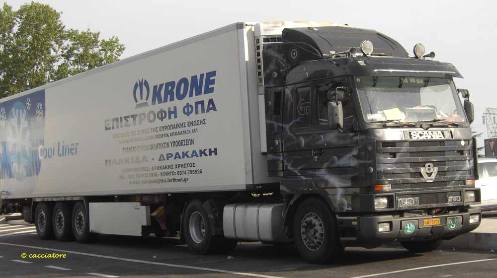 Lkw Foto der SPEDITION KT Transport, GR - Tessaloniki
