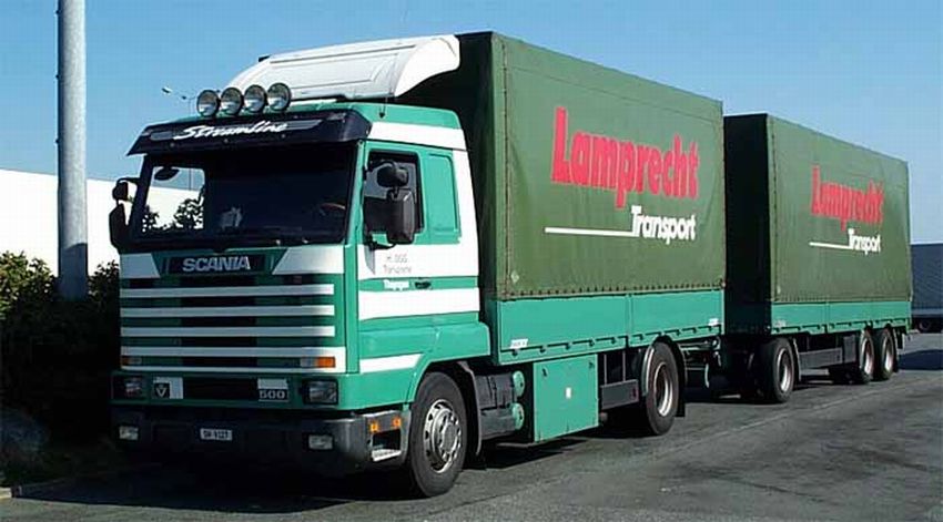 Lkw Foto der SPEDITION Lamprecht Transport, Schweiz