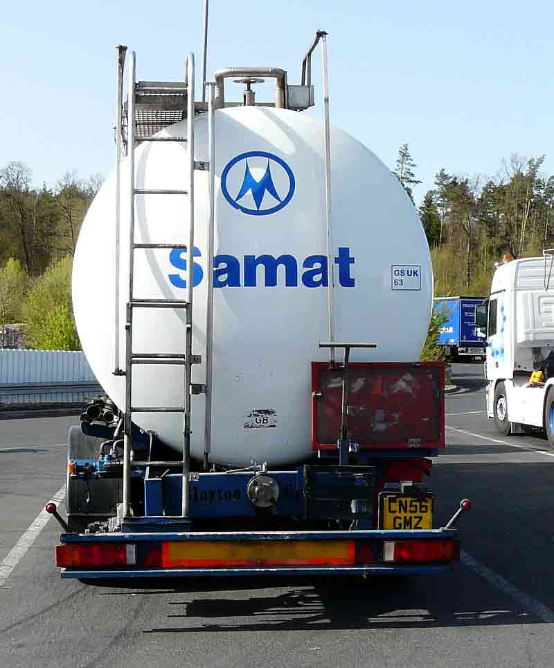Lkw-Foto : Sattelauflieger von GROUPE Samat UK Ltd., UK - London