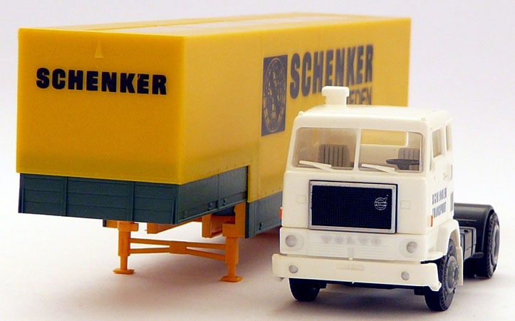 Albedo Modell-Lkw für Schenker Schweden, Stockholm