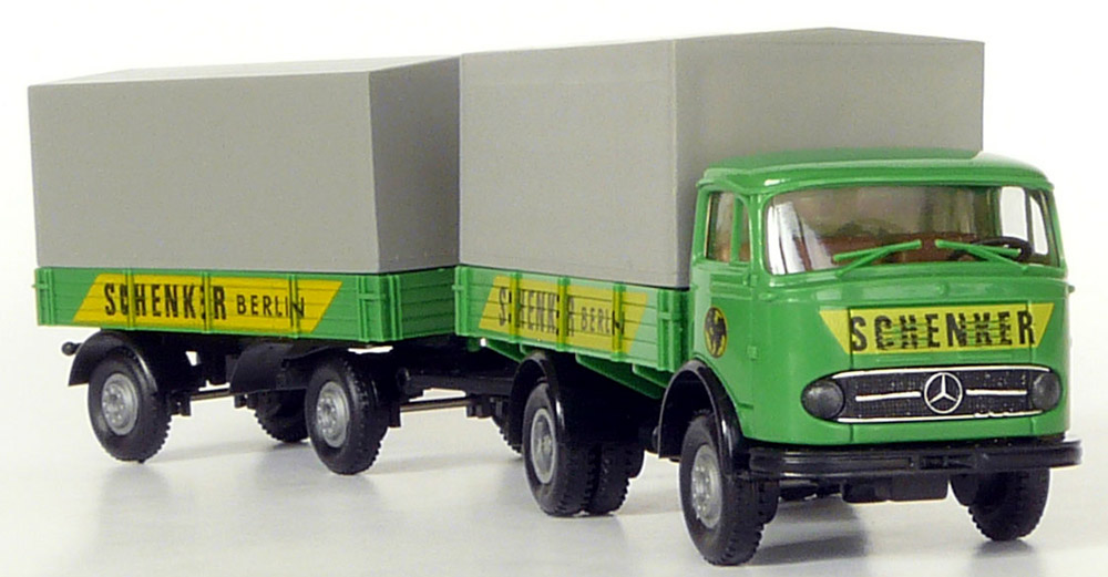 Brekina Modell-Lkw für SCHENKER, Frankfurt am Main