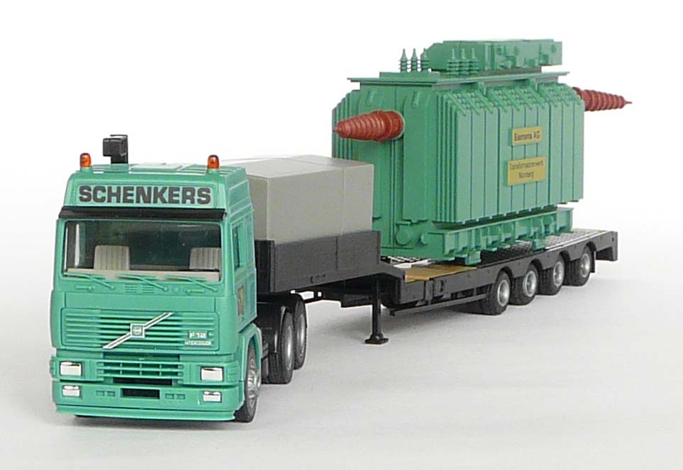 Albedo Modell-Lkw für Schenker Groß Britanien, London