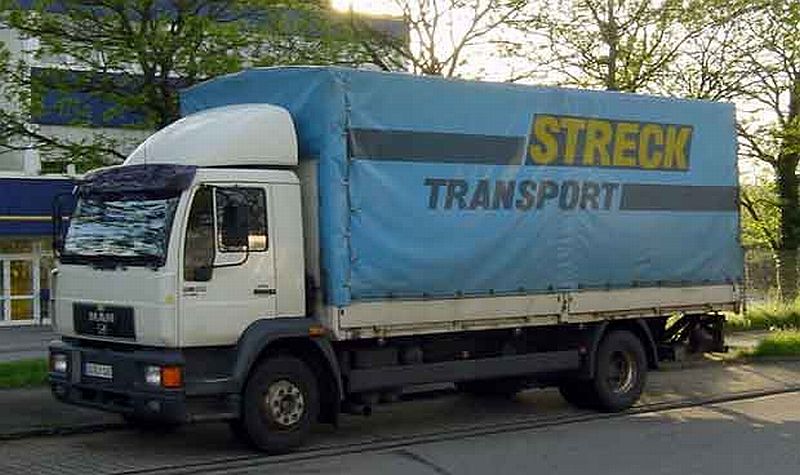 Lkw-Foto : MAN L 8.150 von Streck Transport, D - Lörrach