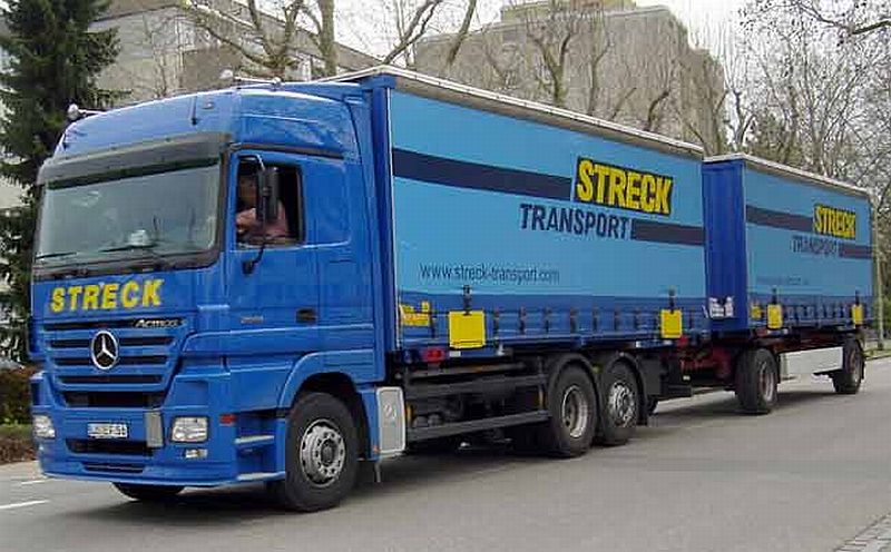 Lkw-Foto : MB Actros LH MP2 von Streck Transport, D - Lörrach
