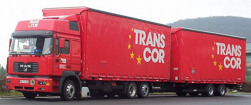Lkw-Foto : MAN F 2000 HD von TRANSCOR, D - Eppishausen
