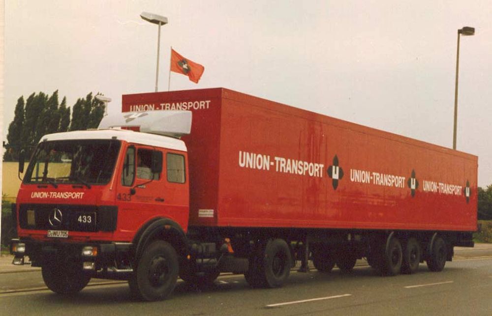 Lkw-Foto : MB 1632 von Union-Transport, D - Düsseldorf