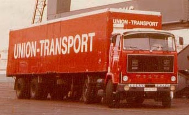 Lkw-Foto : Volvo F 89 von Union-Transport, D - Düsseldorf