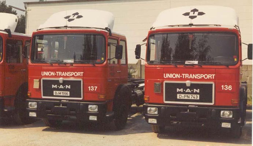 Lkw-Foto : MAN F 8 von Union-Transport, D - Düsseldorf