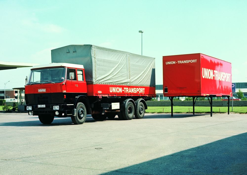 Lkw-Foto : Henschel von Union-Transport, D - Düsseldorf