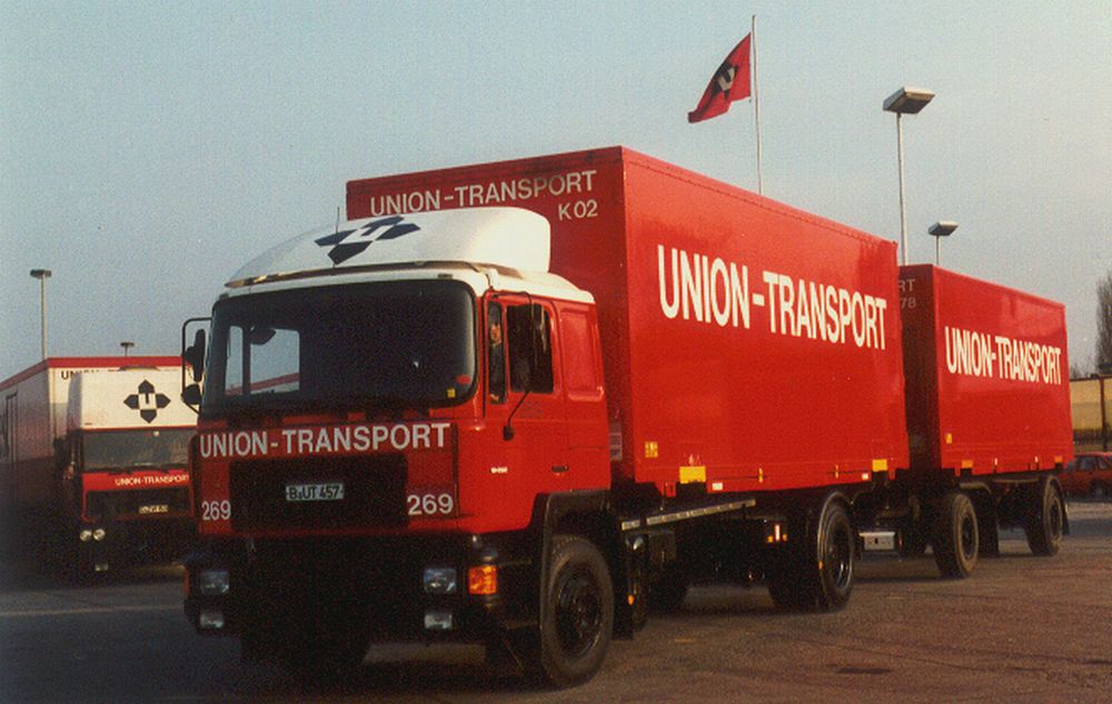 Lkw-Foto : MAN F 90 von Union-Transport, D - Düsseldorf