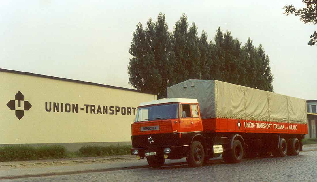 Lkw-Foto : Henschel HS 16 TS von Union-Transport, D - Düsseldorf