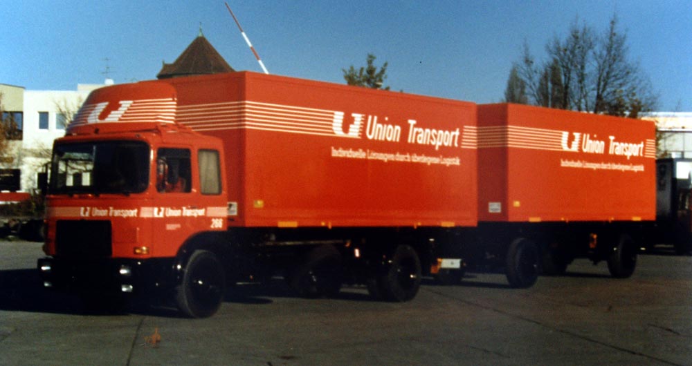 Lkw-Foto : MAN F 90 von Union-Transport, D - Düsseldorf