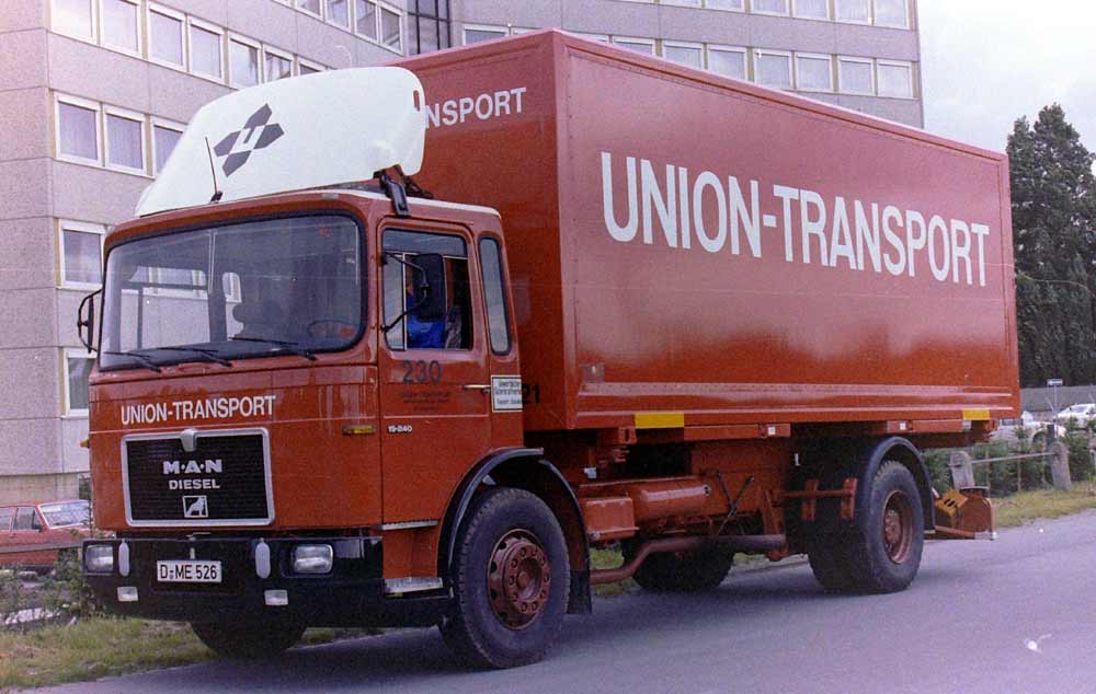 Lkw-Foto : MAN 16.192 von Union-Transport, D - Düsseldorf
