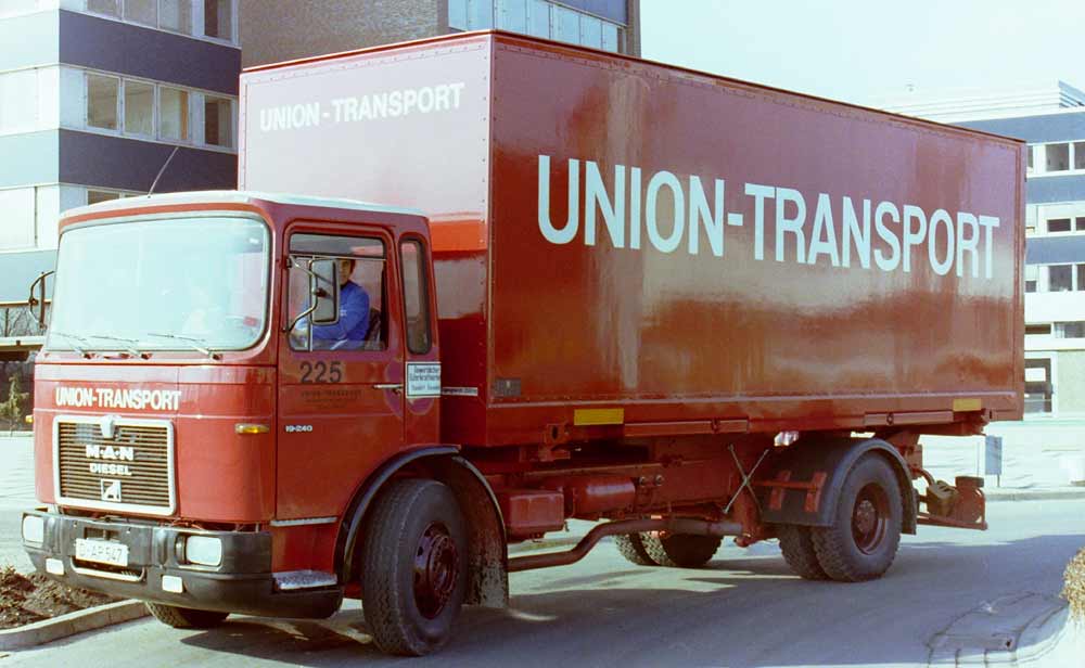Lkw-Foto : MAN 16.192 von Union-Transport, D - Düsseldorf