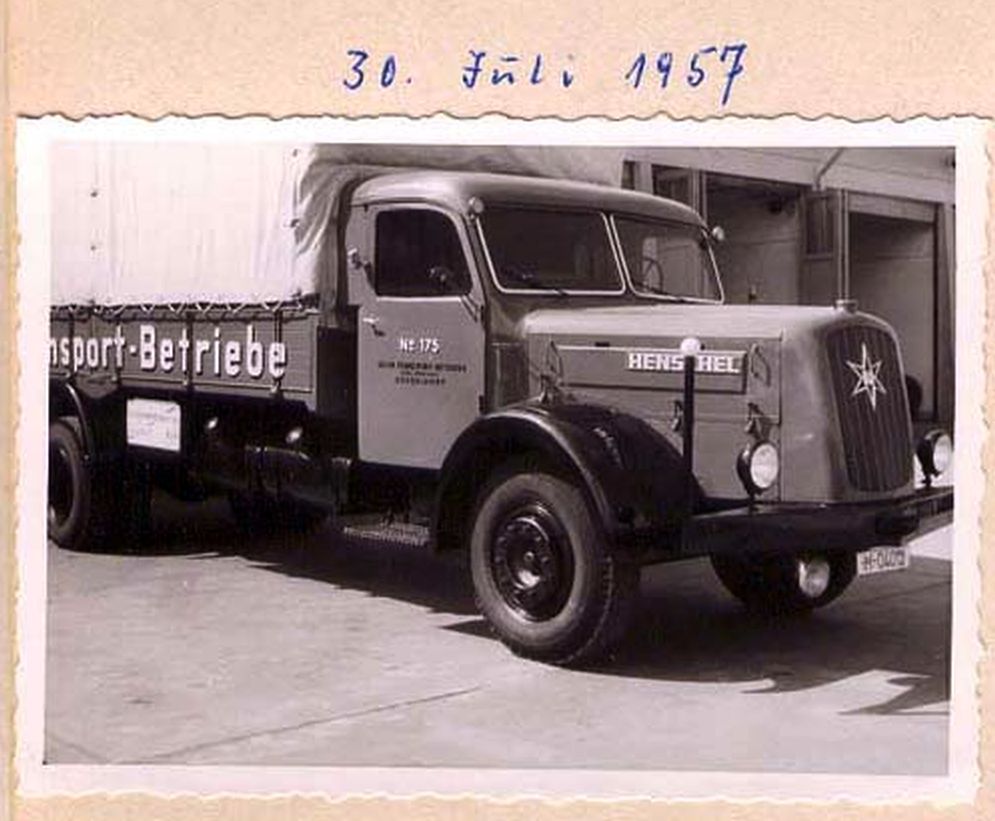 Lkw-Foto : Henschel HS 140 von Union-Transport, D - Düsseldorf