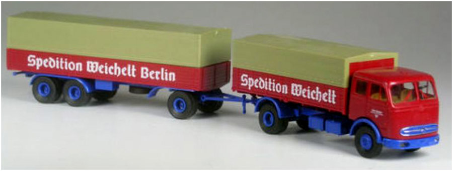 Brekina Modell-Lkw für Weichelt, Coburg